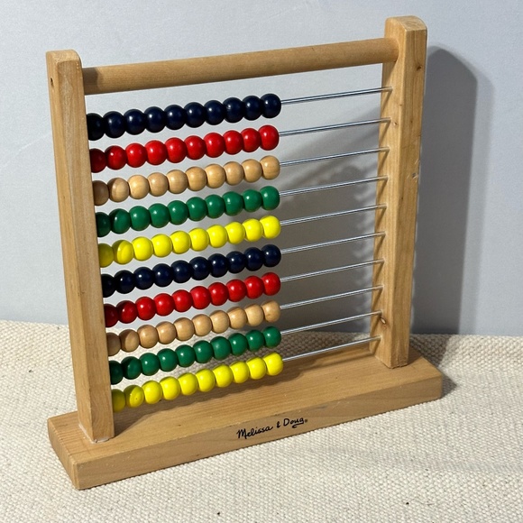 Melissa & Doug | Toys | Melissa Doug Abacus Classic Wooden Educational ...
